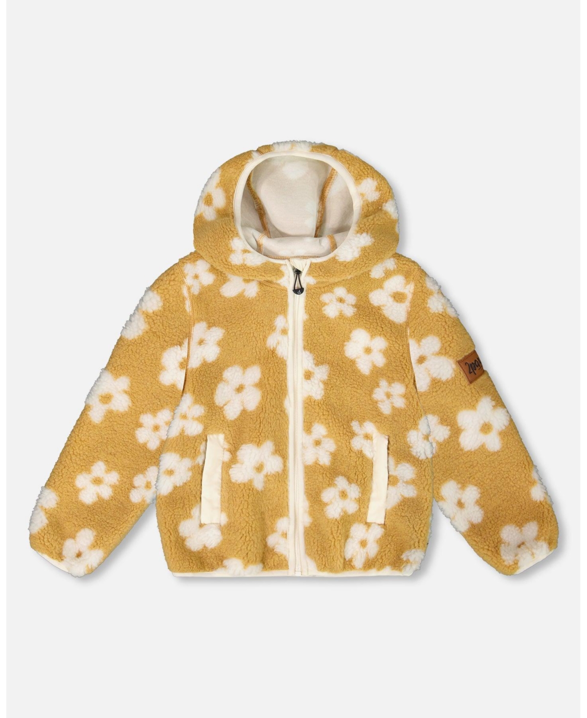 Click here for Deux par Deux Girl Mid-Season Sherpa Jacket Light... prices