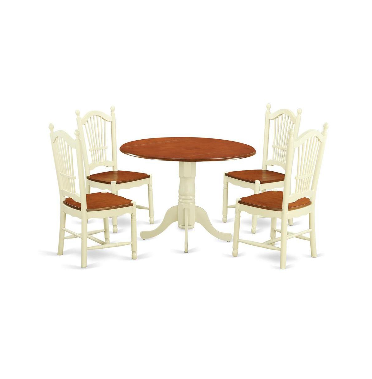 Click here for East West Furniture 5 Pc Kitchen nook Dining set -... prices