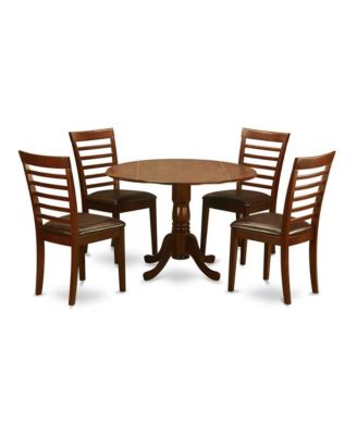 Click here for East West Furniture 5 Pc Small Kitchen Table Chair... prices