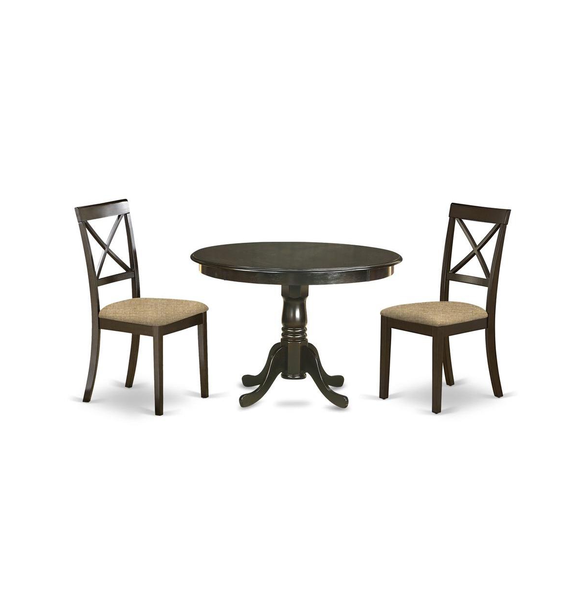 Click here for East West Furniture 3 Pc Kitchen Table set-Table a... prices