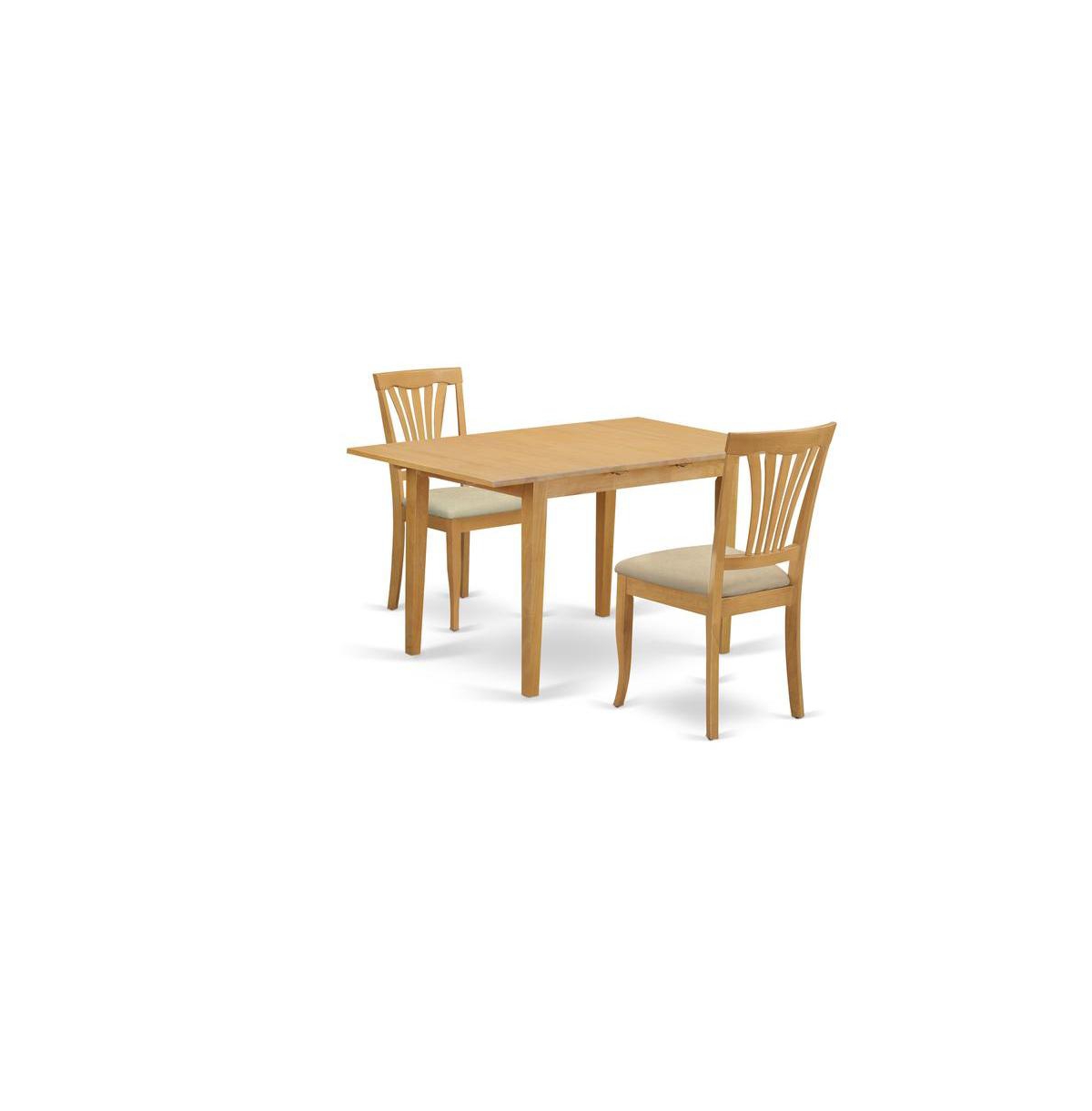 Click here for East West Furniture 3 PcSmall Kitchen Table set -... prices