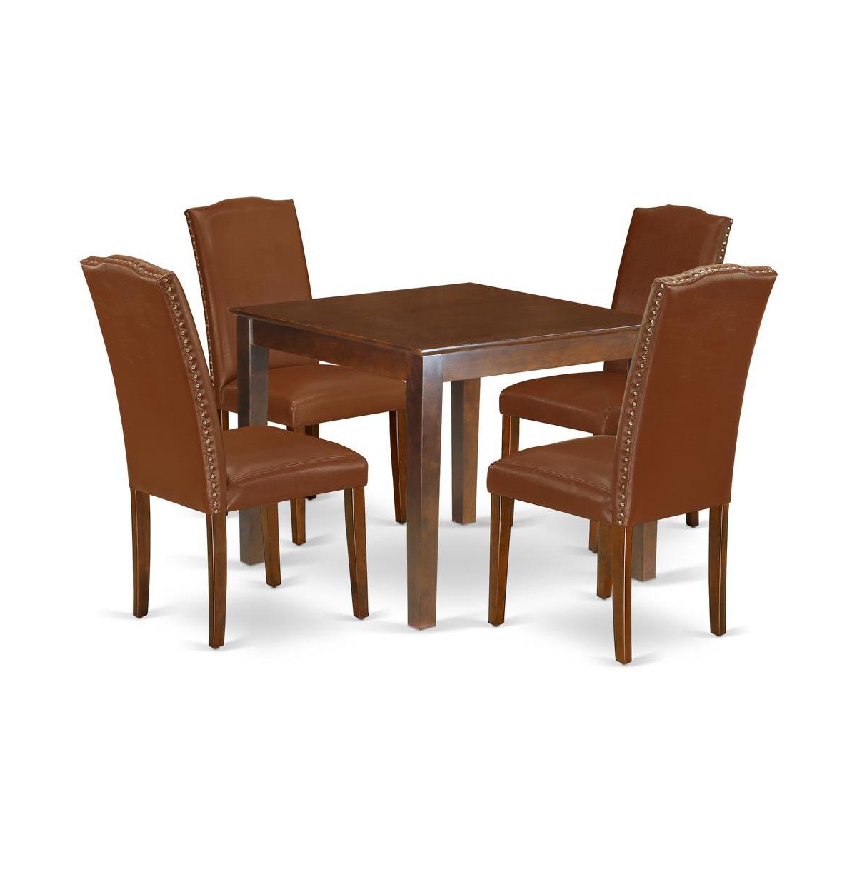 Click here for East West Furniture Dining Room Set Mahogany - Mah... prices