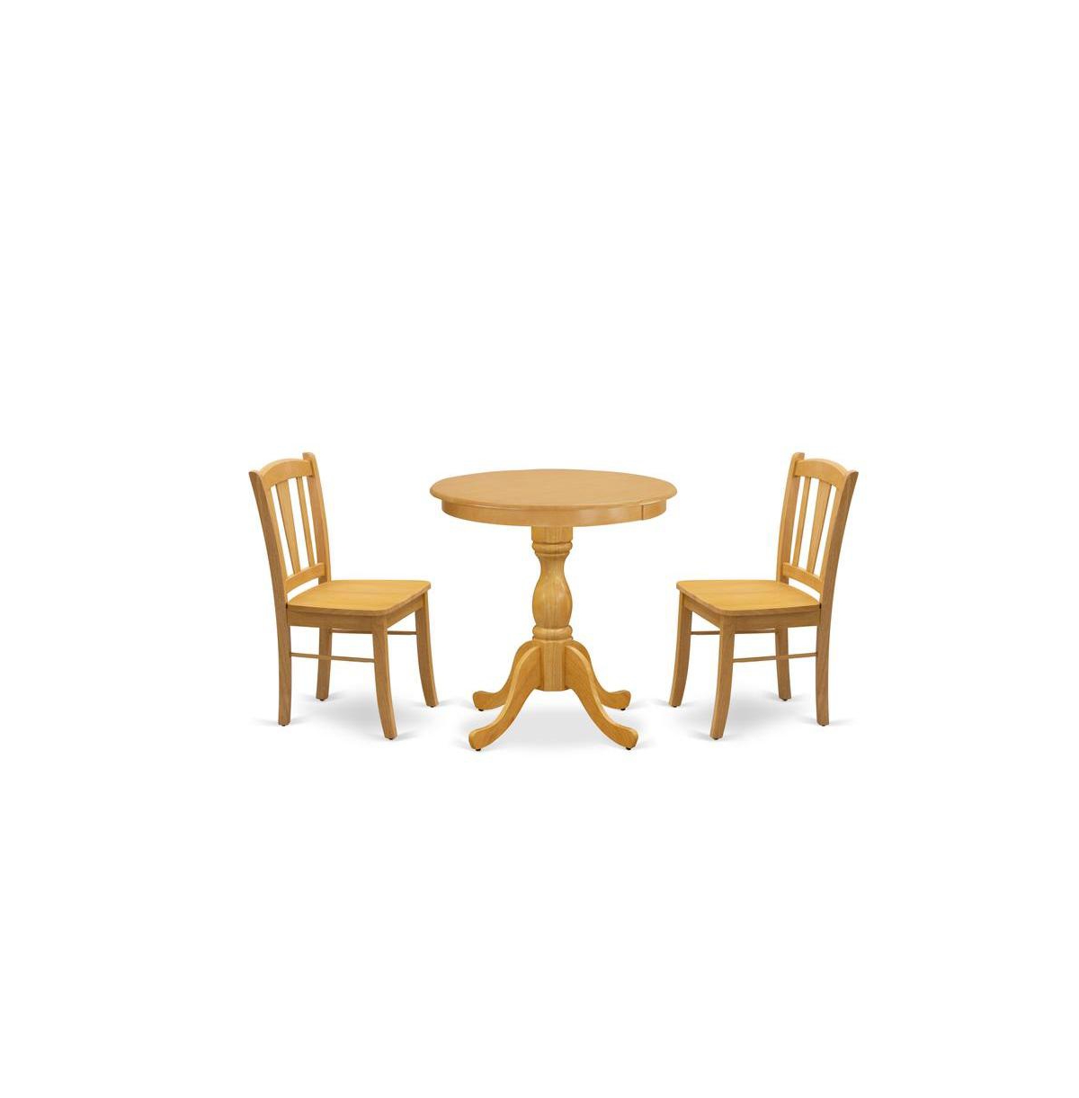 Click here for East West Furniture 3-Pc Dining Room Table Set - 2... prices