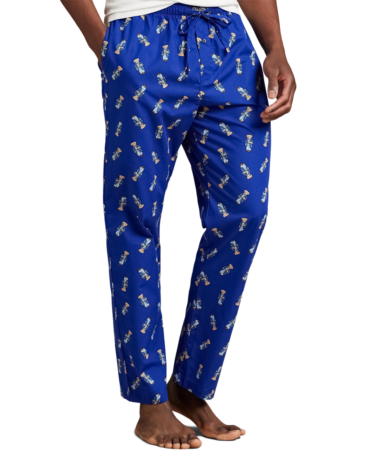 Click here for Polo Ralph Lauren Mens Bear Printed Pajama Pants -... prices