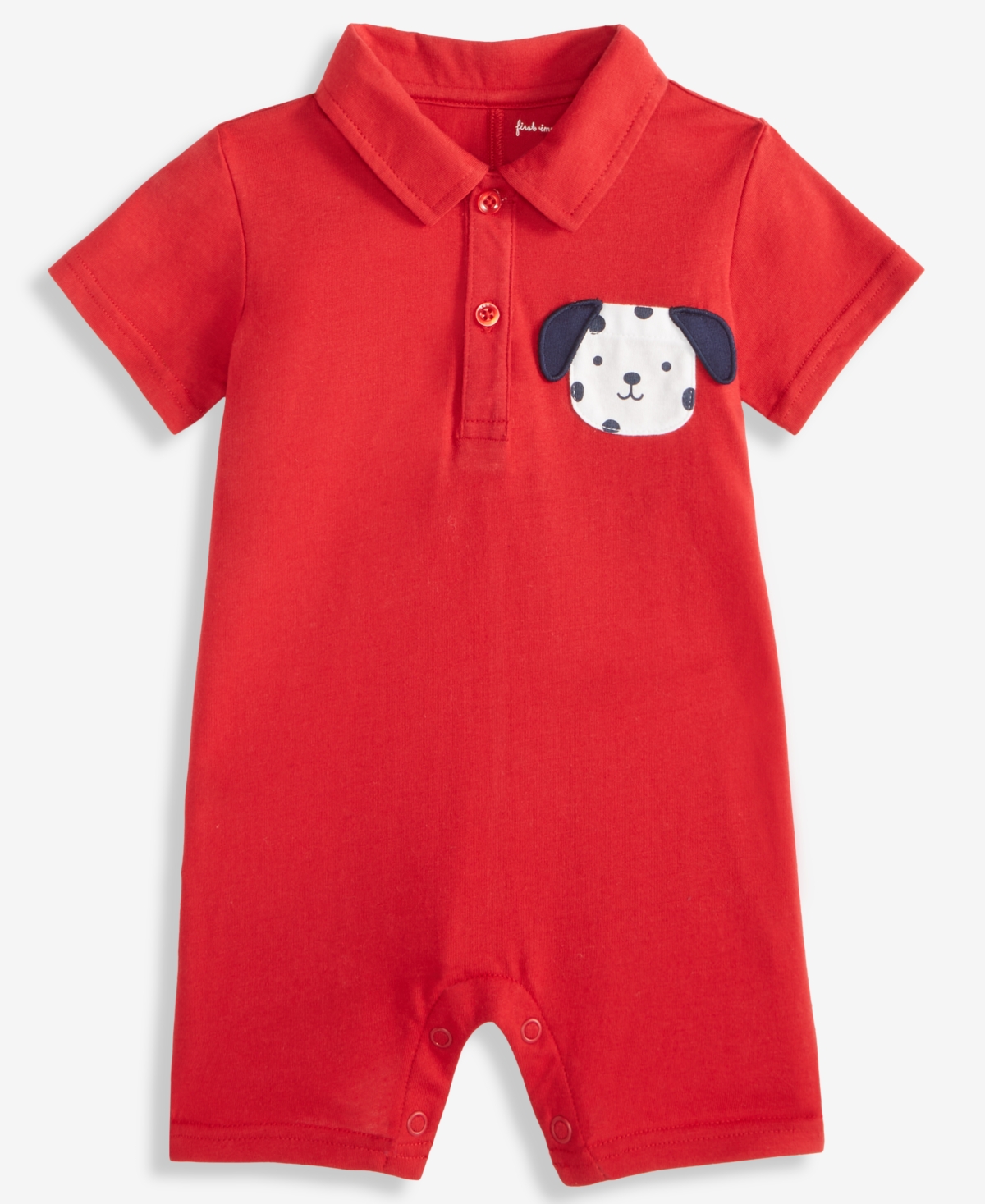 Click here for First Impressions Baby Boys Dog-Pocket Collared Su... prices
