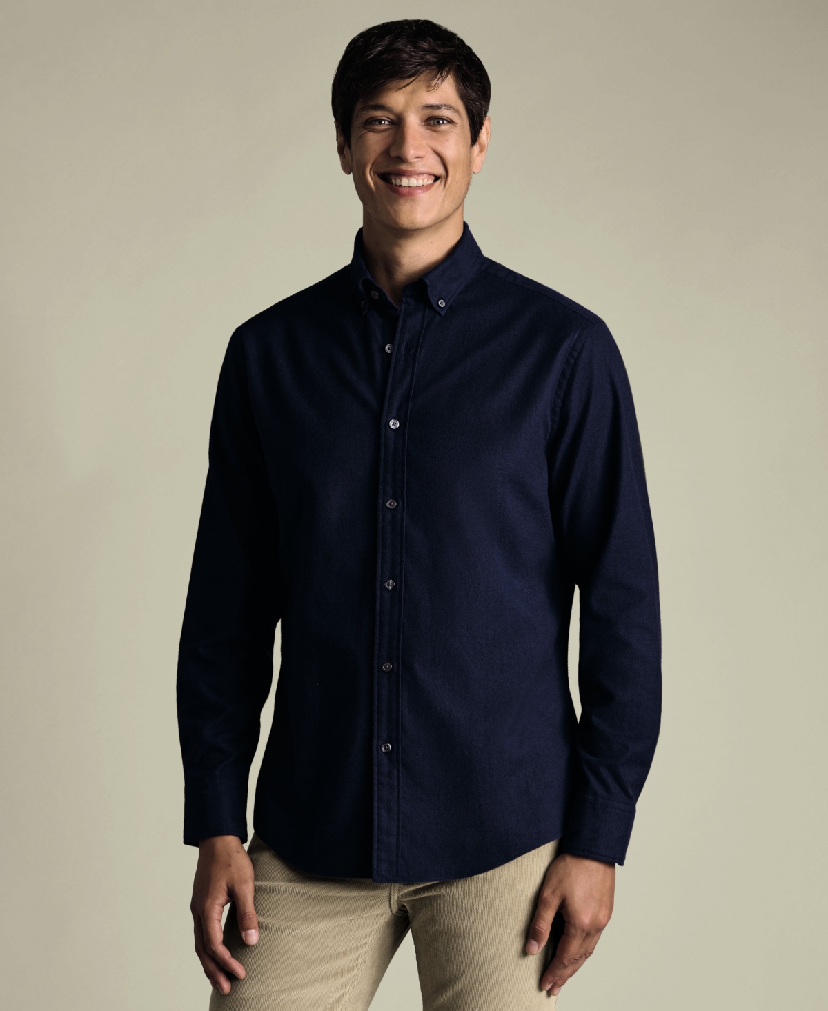 Click here for Charles Tyrwhitt Mens Slim Fit Long-Sleeve Shirt -... prices