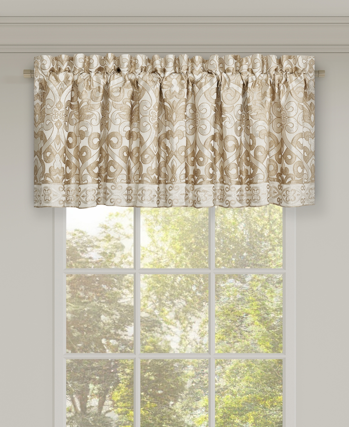 Click here for J Queen New York Amaretto Window Straight Valance... prices