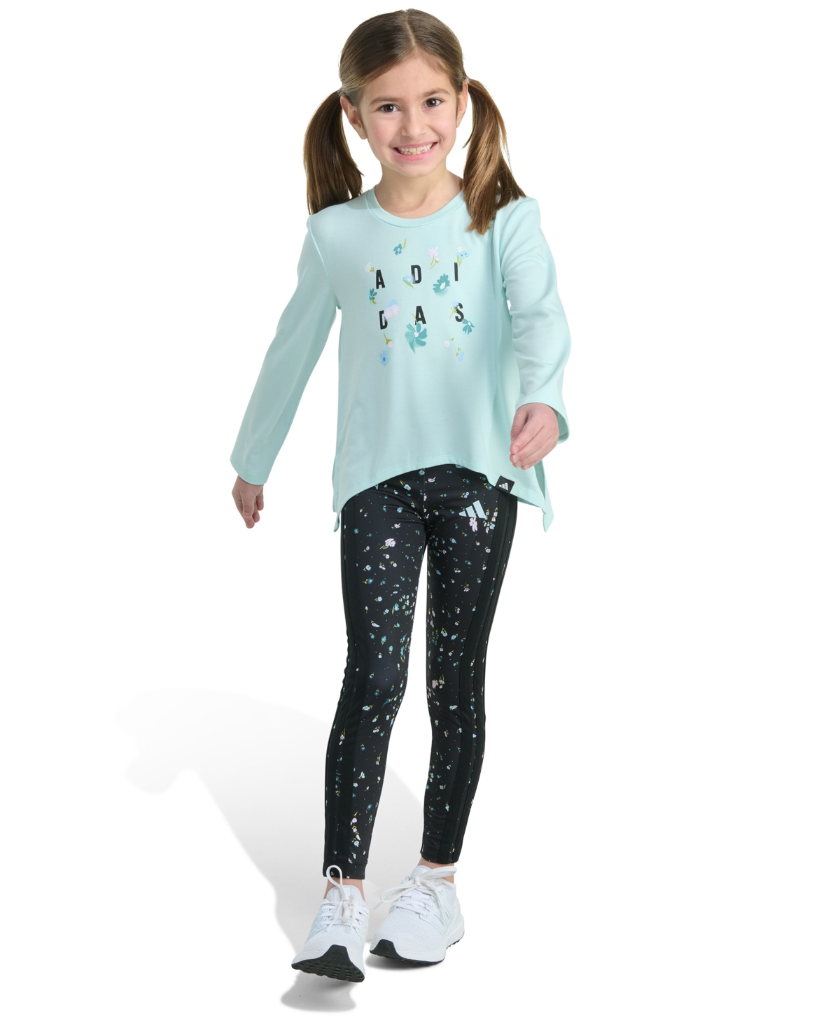 Click here for adidas Toddler and Little Girls 2-Piece Long Sleev... prices