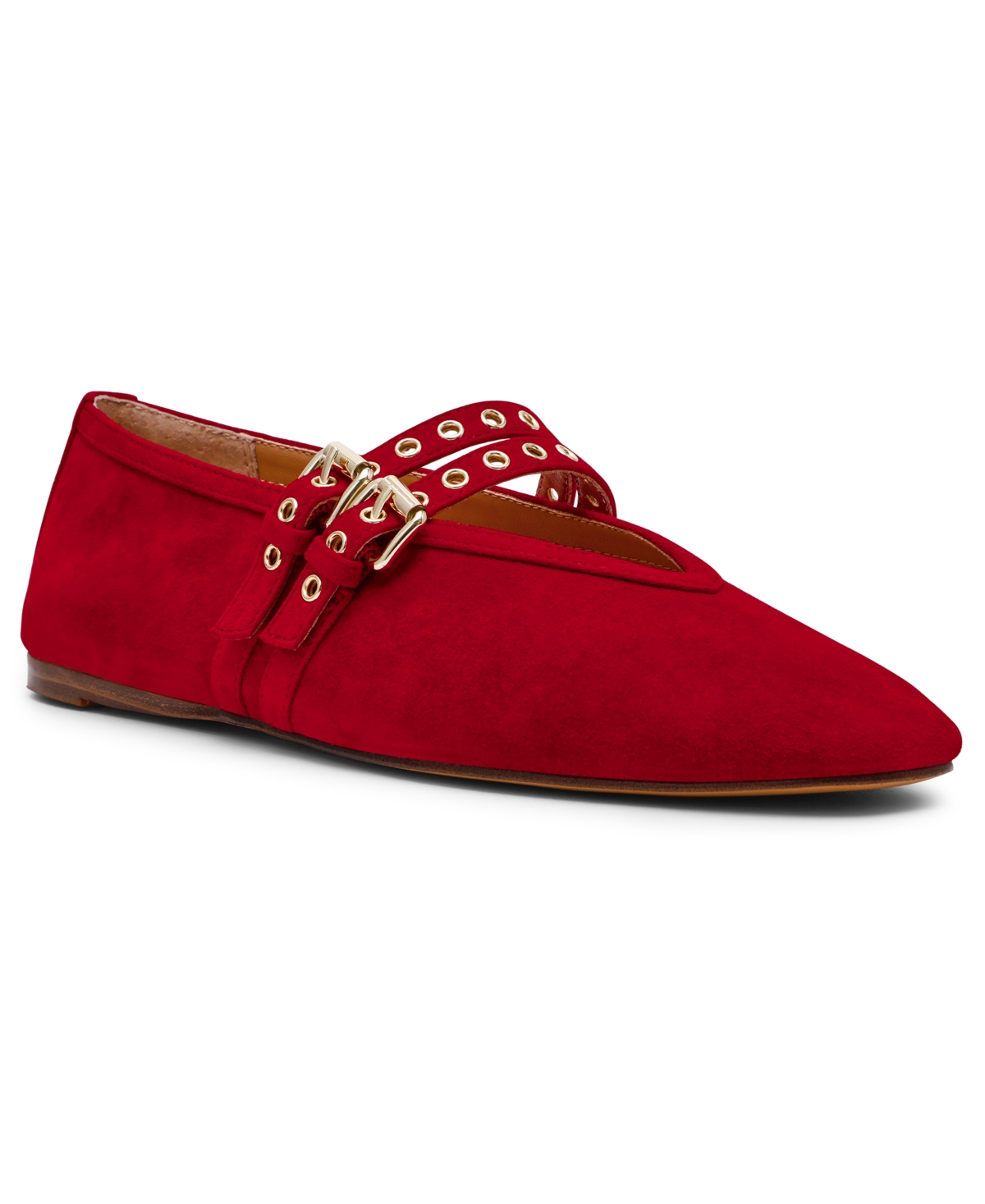 Click here for Steve Madden Womens Lydia Mary-Jane Ballet Flats -... prices