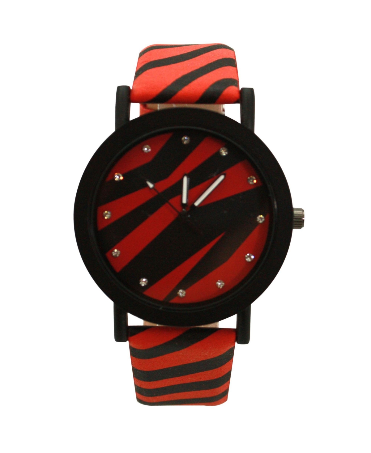 Click here for Olivia Pratt Red Zebra Colorful Strap Women Watch... prices