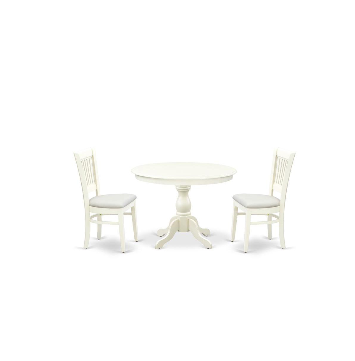 Click here for East West Furniture 3-Piece Dinette Room Set- 2 Wo... prices