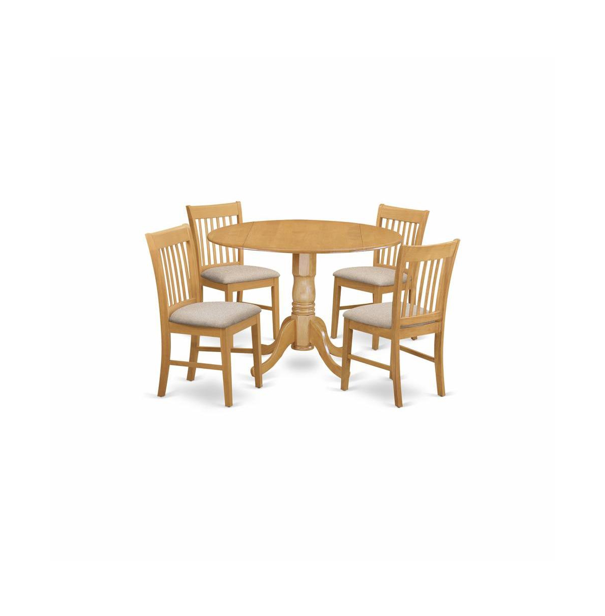 Click here for East West Furniture 5 Pc small Kitchen Table set-r... prices