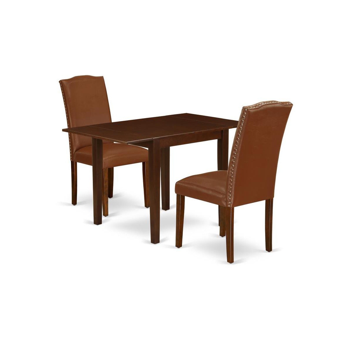 Click here for East West Furniture Dining Room Set Mahogany - Mah... prices
