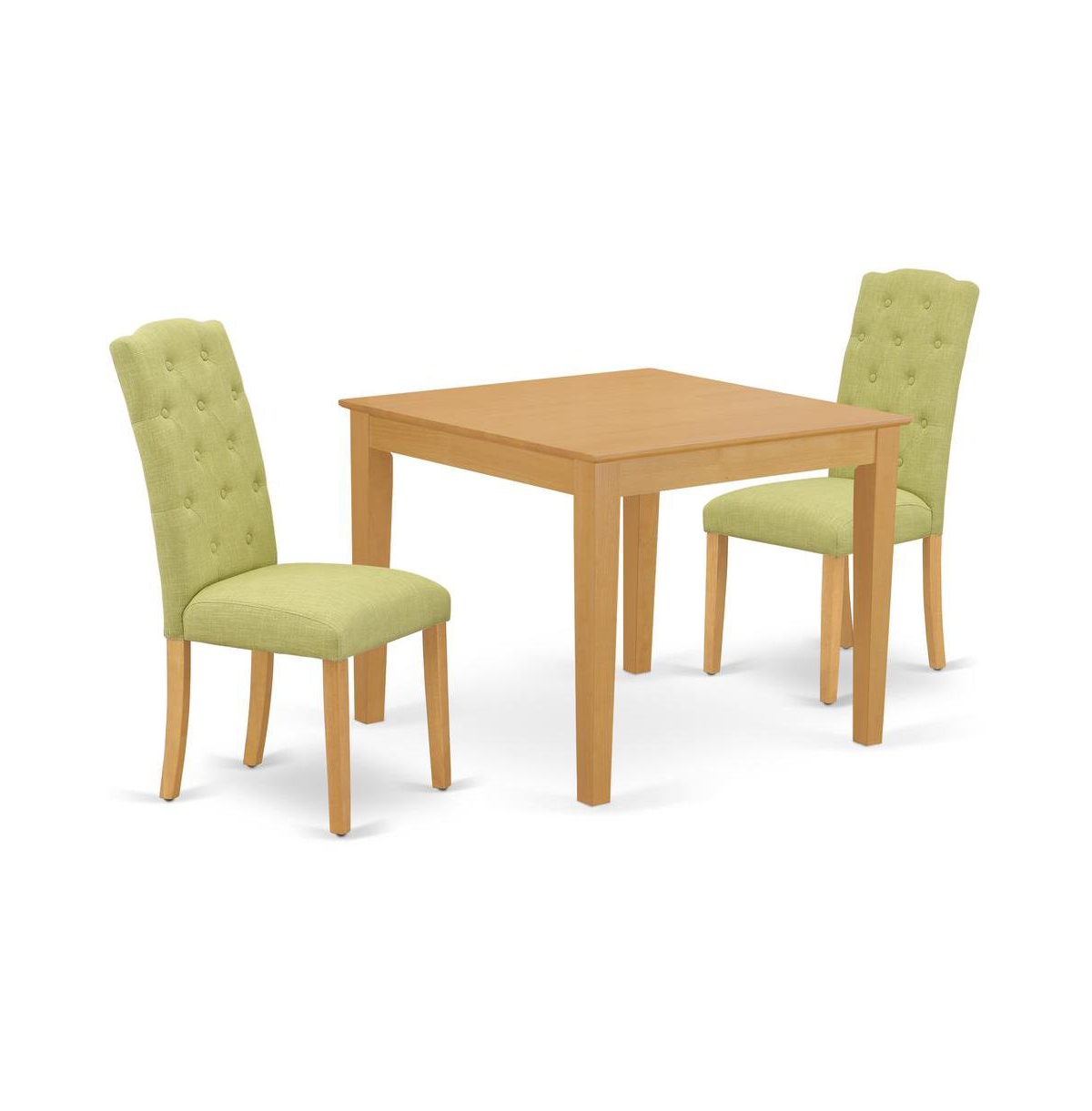 Click here for East West Furniture Dining Room Set Oak - Oak prices