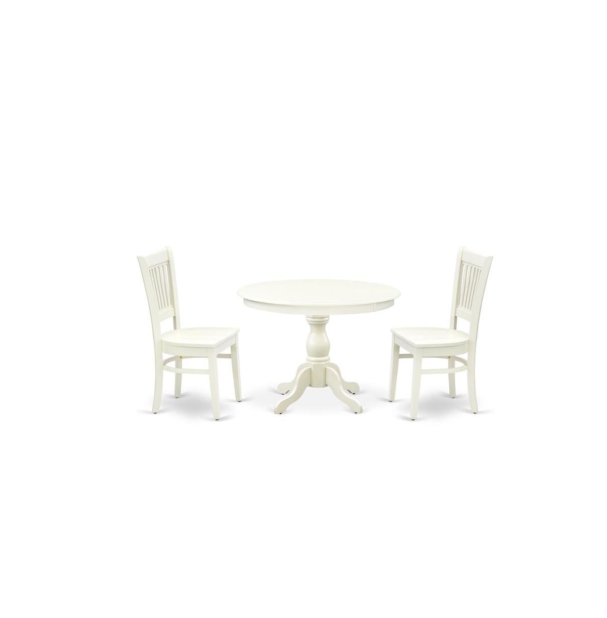 Click here for East West Furniture 3-Pc Modern Dining Table Set-... prices