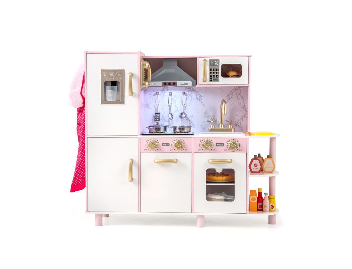 Click here for Wooden Kitchen Playset with Ice Maker and Sounds f... prices