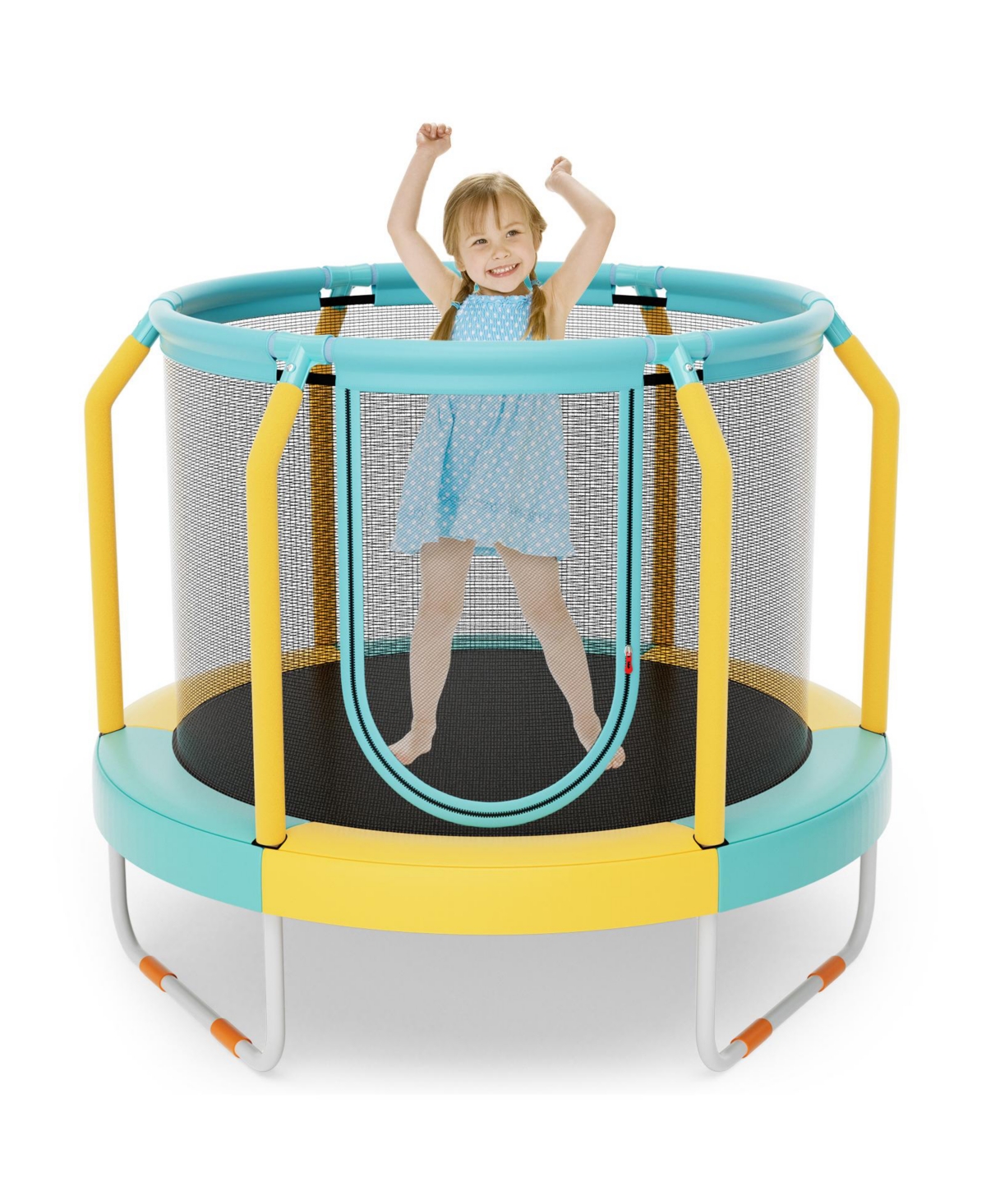Click here for Mini Trampoline with Enclosure and Heavy-Duty Meta... prices
