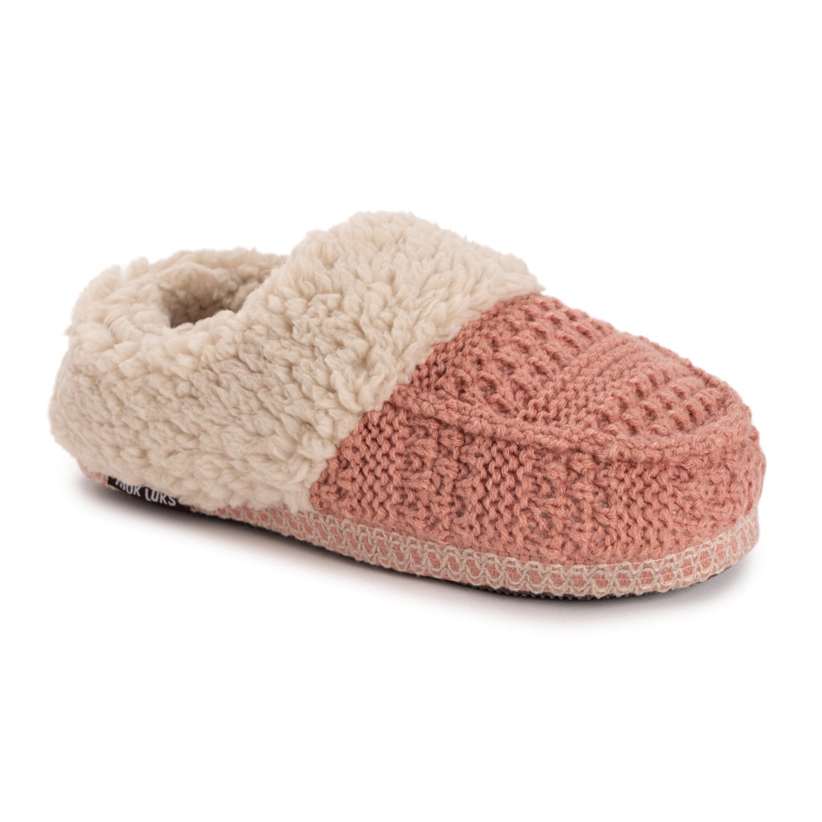 Click here for Muk Luks Womens Moselle Slippers - Petal prices
