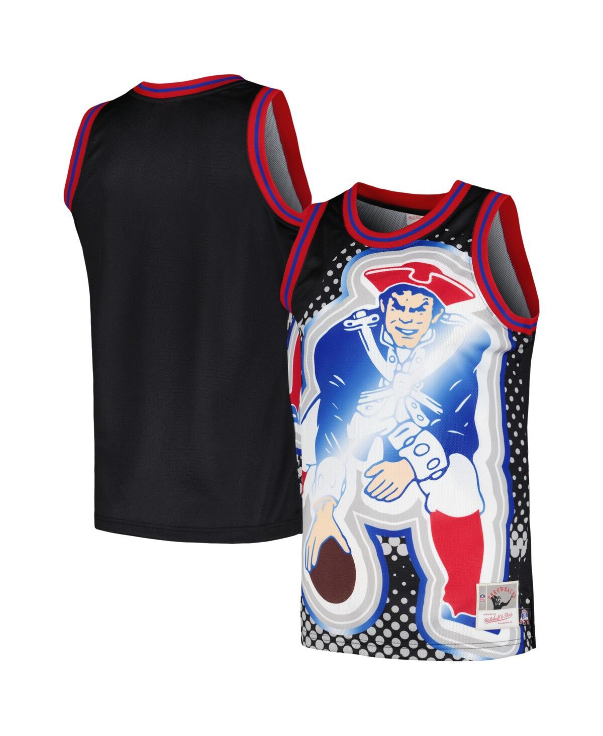 Click here for Mitchell & Ness Mens Black New England Patriots Bi... prices