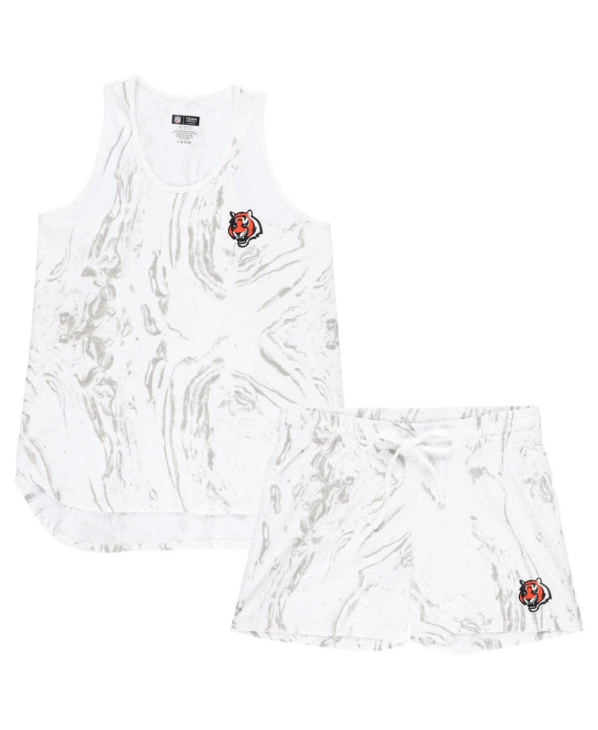 Click here for Concepts Sport Womens White Cincinnati Bengals Plu... prices