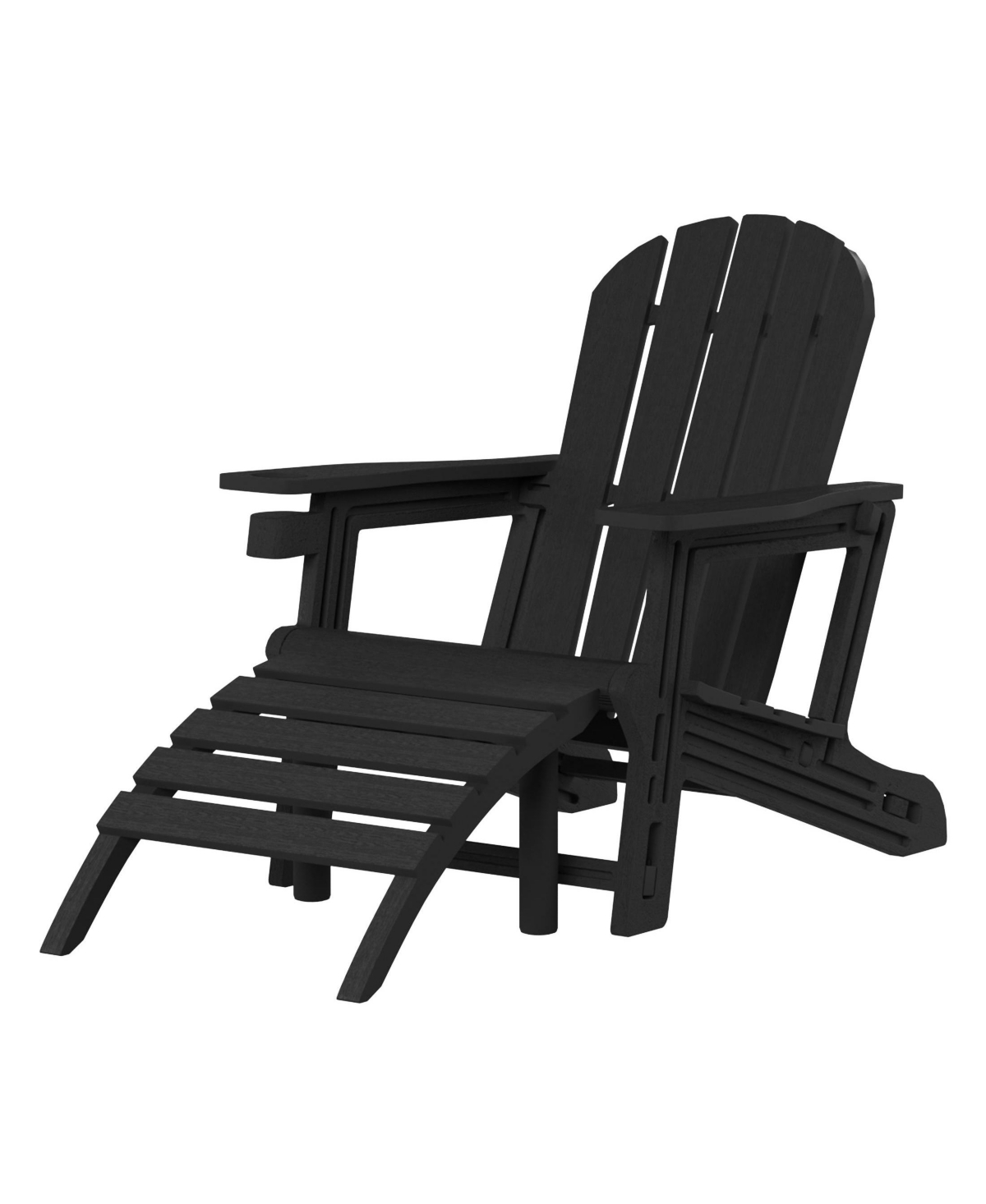 Click here for No-Tools Outdoor Hdpe Patio Adirondack Chair with... prices