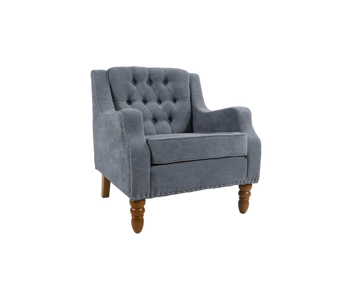 Click here for Casainc Footrest Chair Set with Vintage Brass Stud... prices