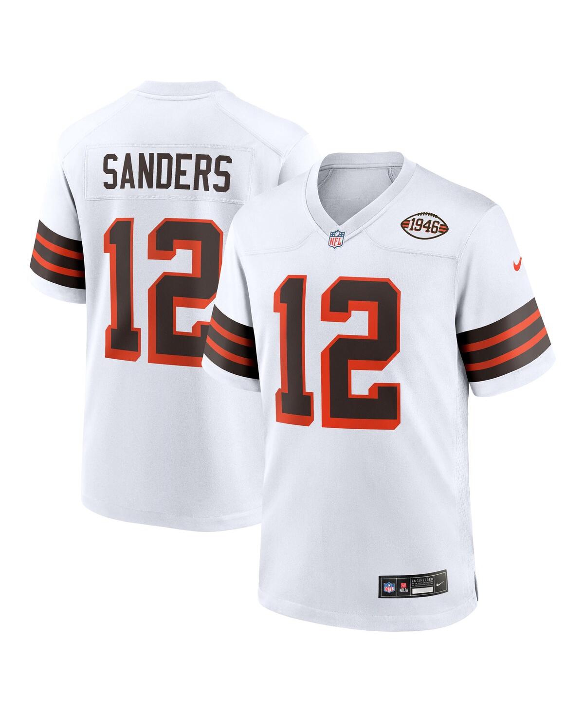 Click here for Nike Mens Shedeur Sanders White Cleveland Browns 2... prices