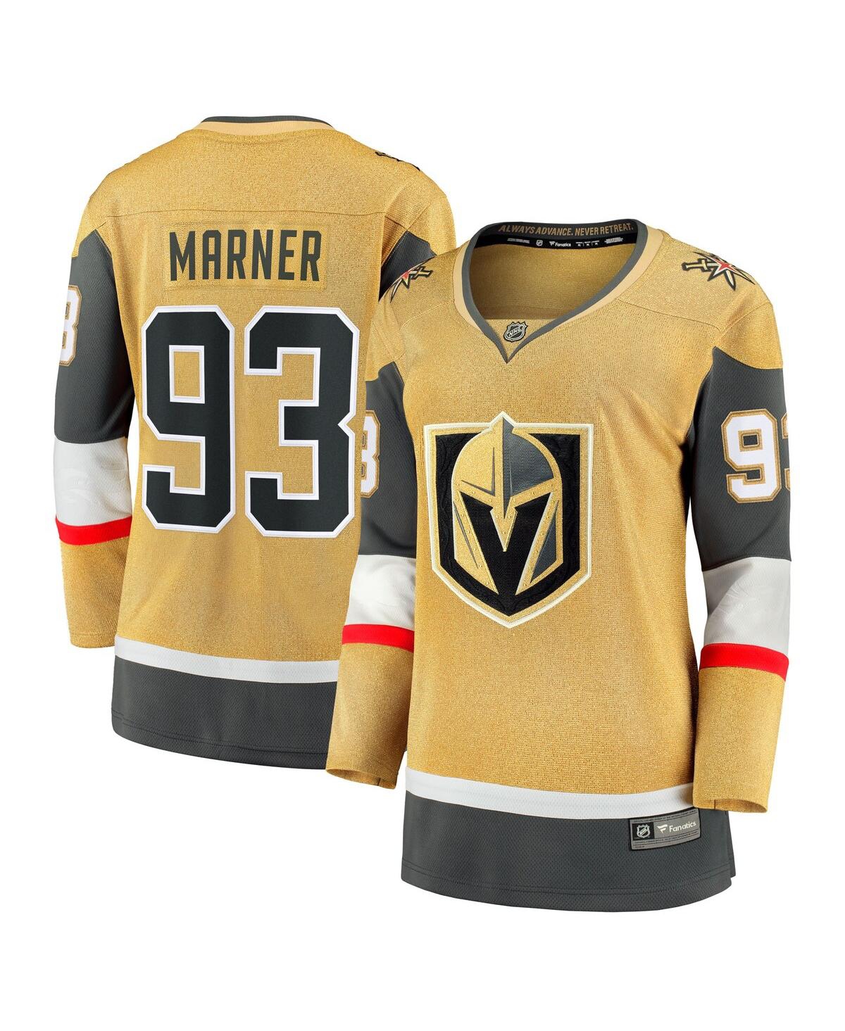 Click here for Fanatics Womens Mitch Marner Gold Vegas Golden Kni... prices