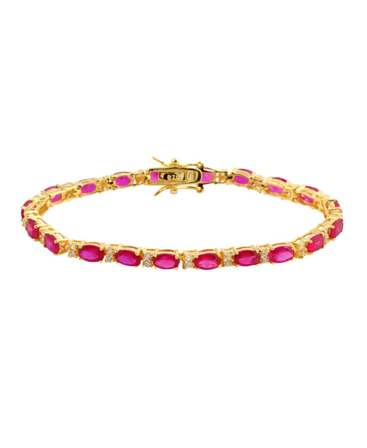 Click here for Sterling Silver with Colored Cubic Zirconia Tennis... prices