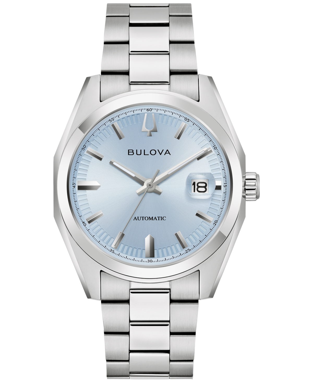 Click here for Bulova Mens Classic Surveyor Automatic Silver-Tone... prices