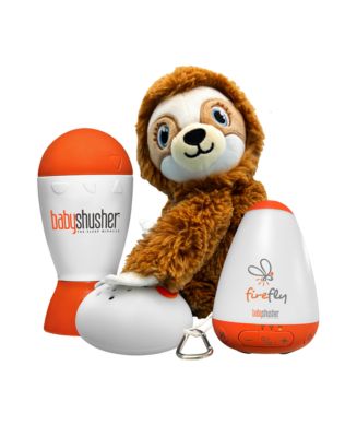 BabyShusher Baby Shusher Trilogy Shusher, Firefly & Shusher Sloth - Macy's