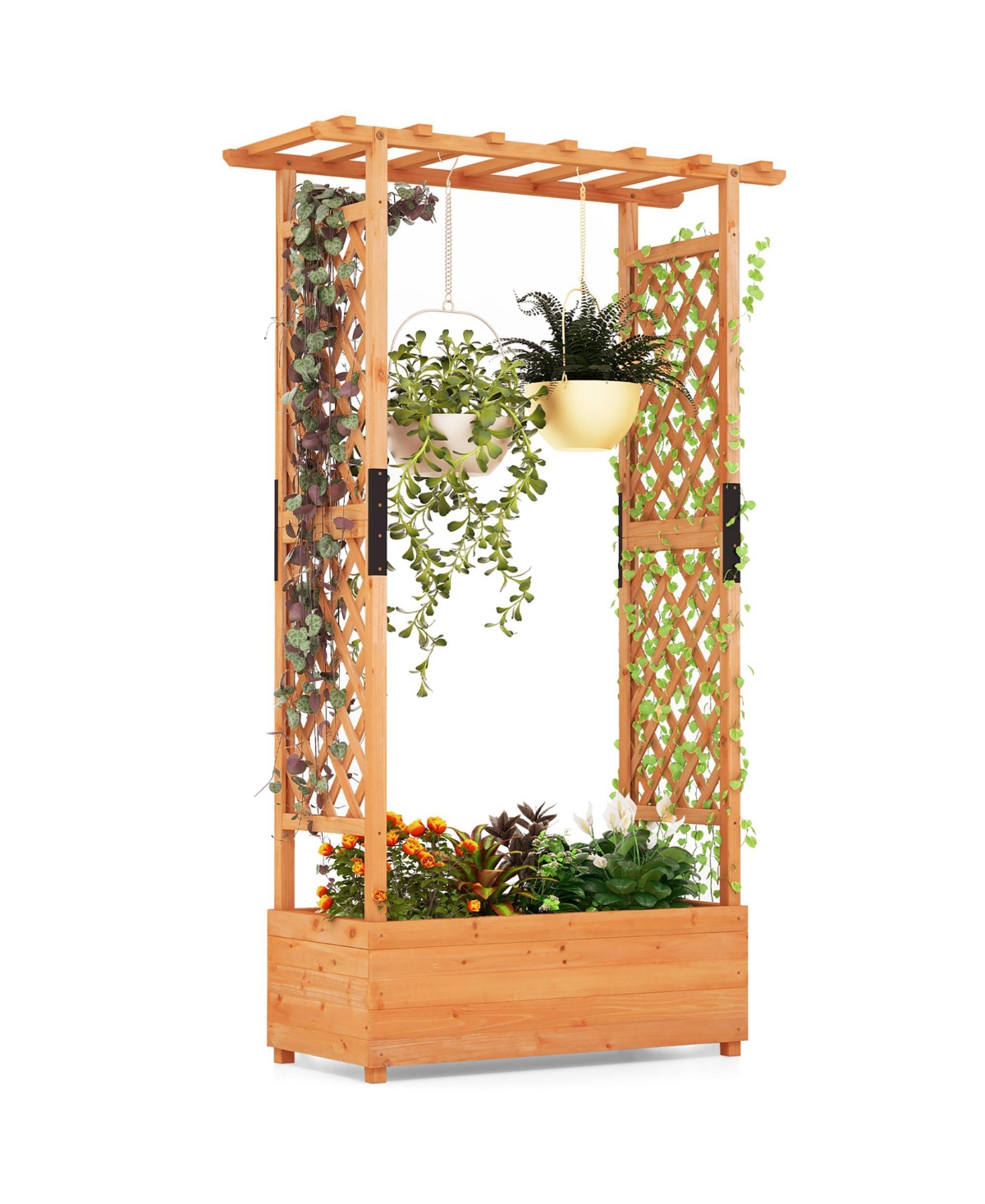 Click here for Gymax Raised Garden Bed Vertical Plant Container f... prices