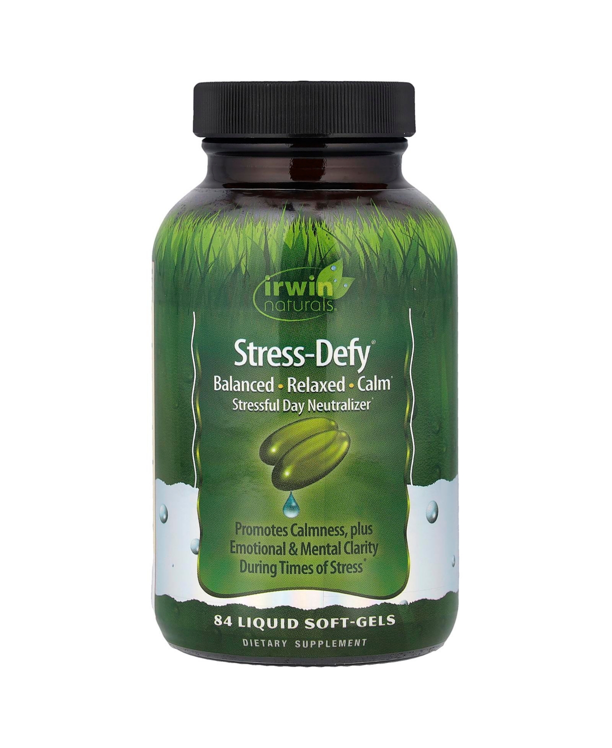 Click here for Irwin Naturals Stress-Defy - 84 Liquid Soft-Gels prices