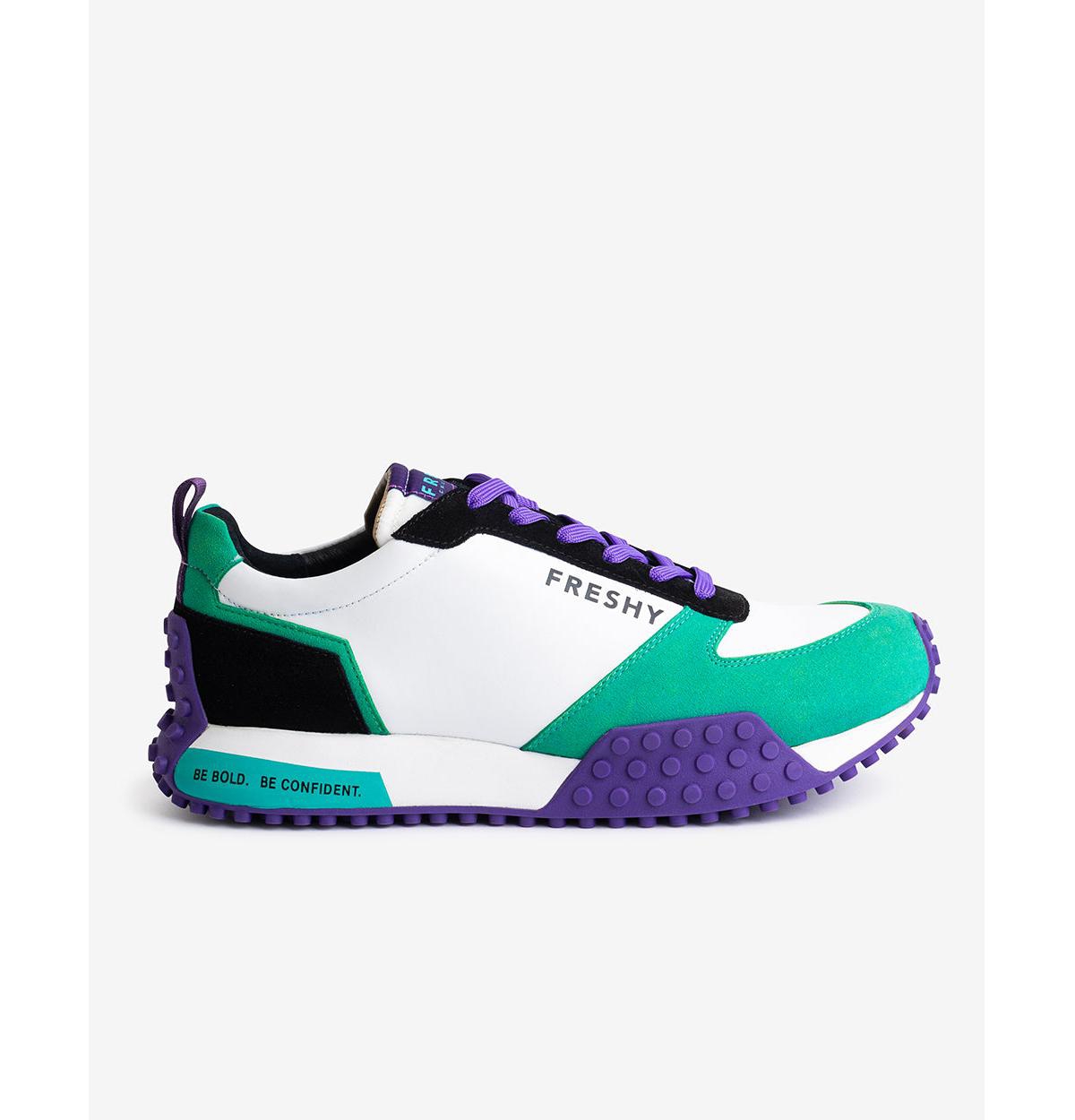 Click here for Freshy World Mens Smoove Trainer Core Sneaker - Te... prices