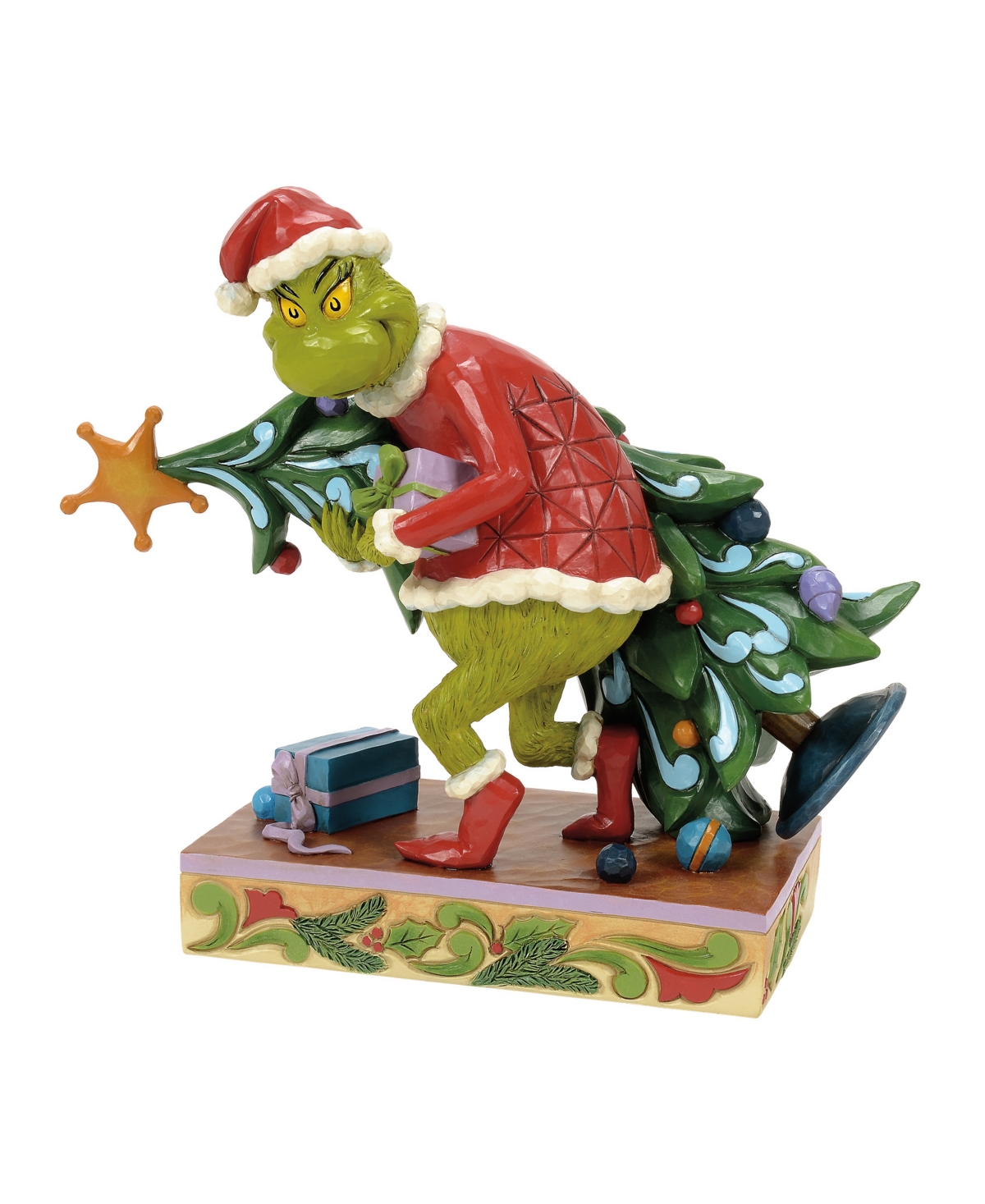 Click here for Jim Shore Grinch Carrying Stealing Tree Figurine -... prices