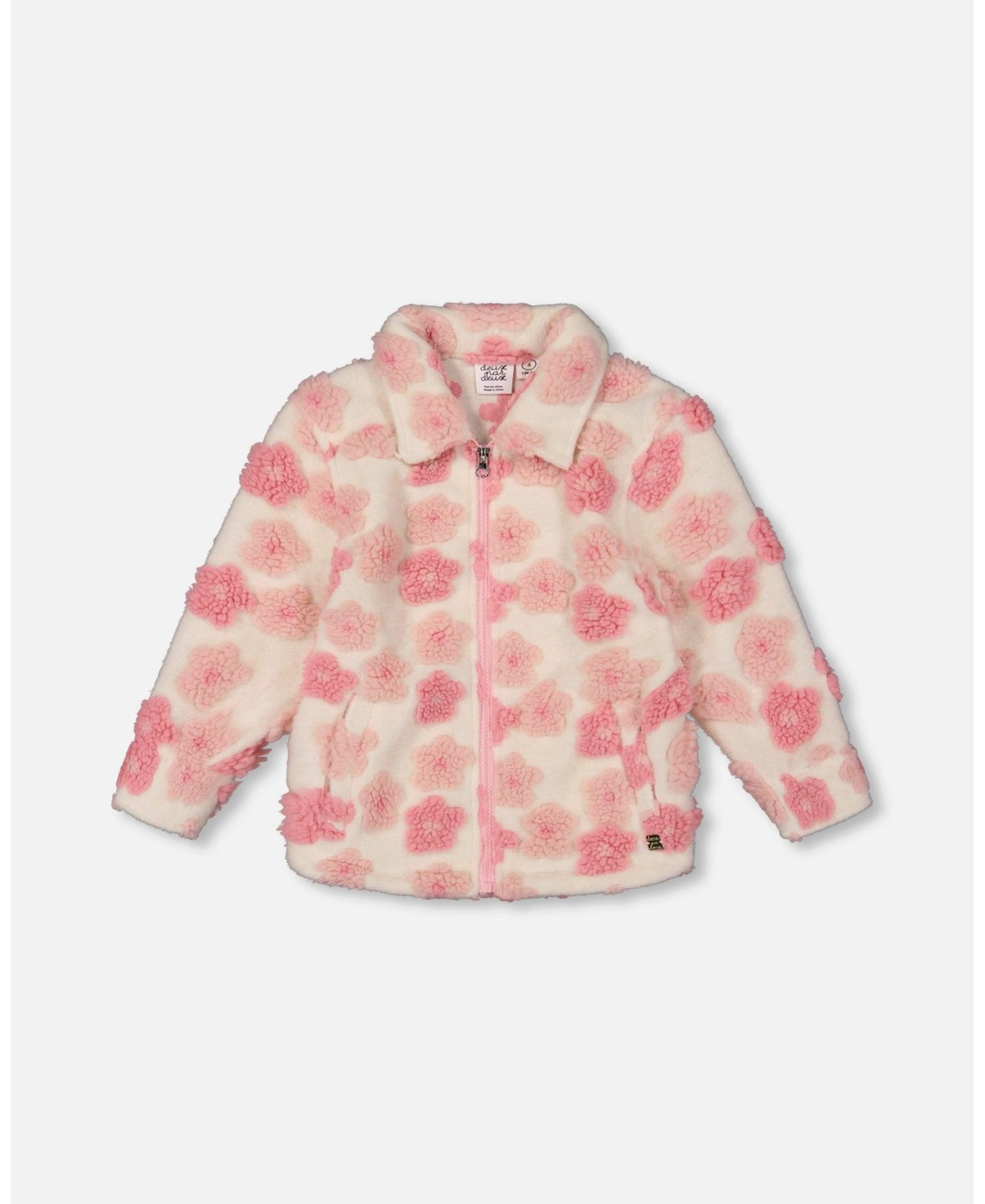 Click here for Deux par Deux Girl Sherpa Overshirt Off-White and... prices