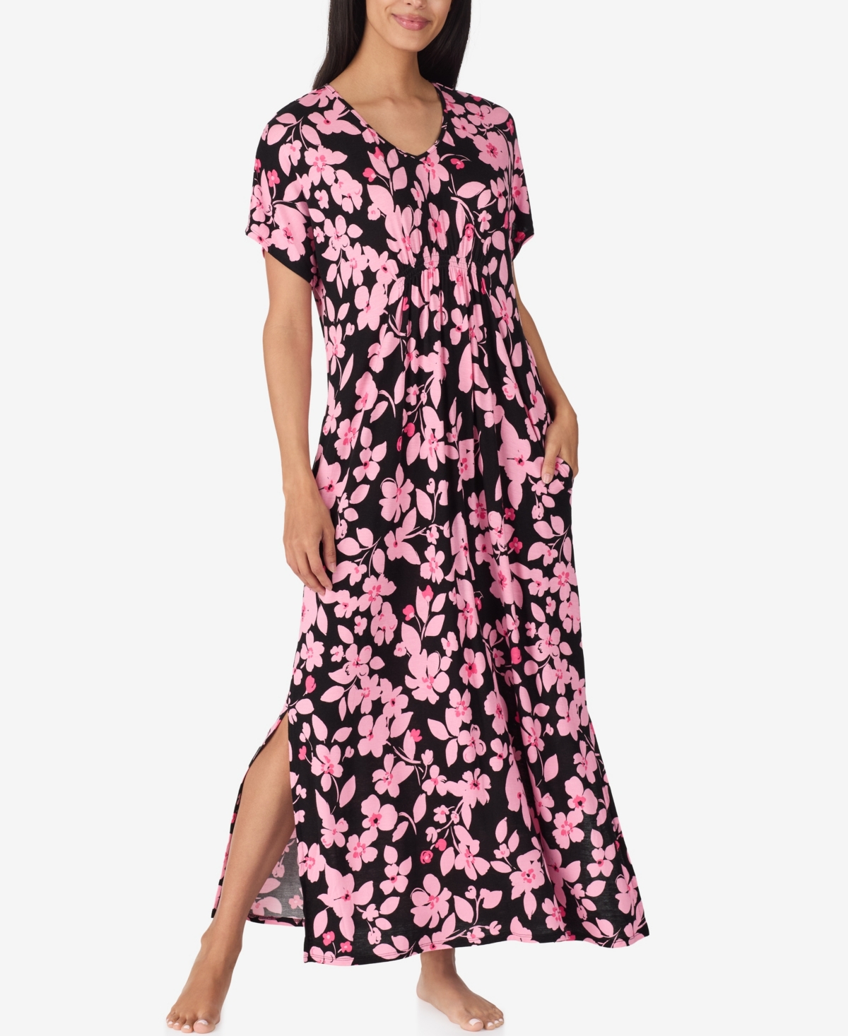 Click here for Ellen Tracy Womens Above Elbow Sleepwear Gown - Ox... prices