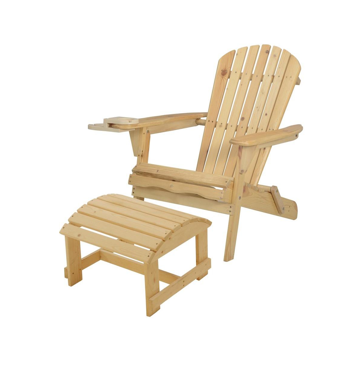 Click here for Jiallo Foldable Adirondack Chair With Cup Holders... prices