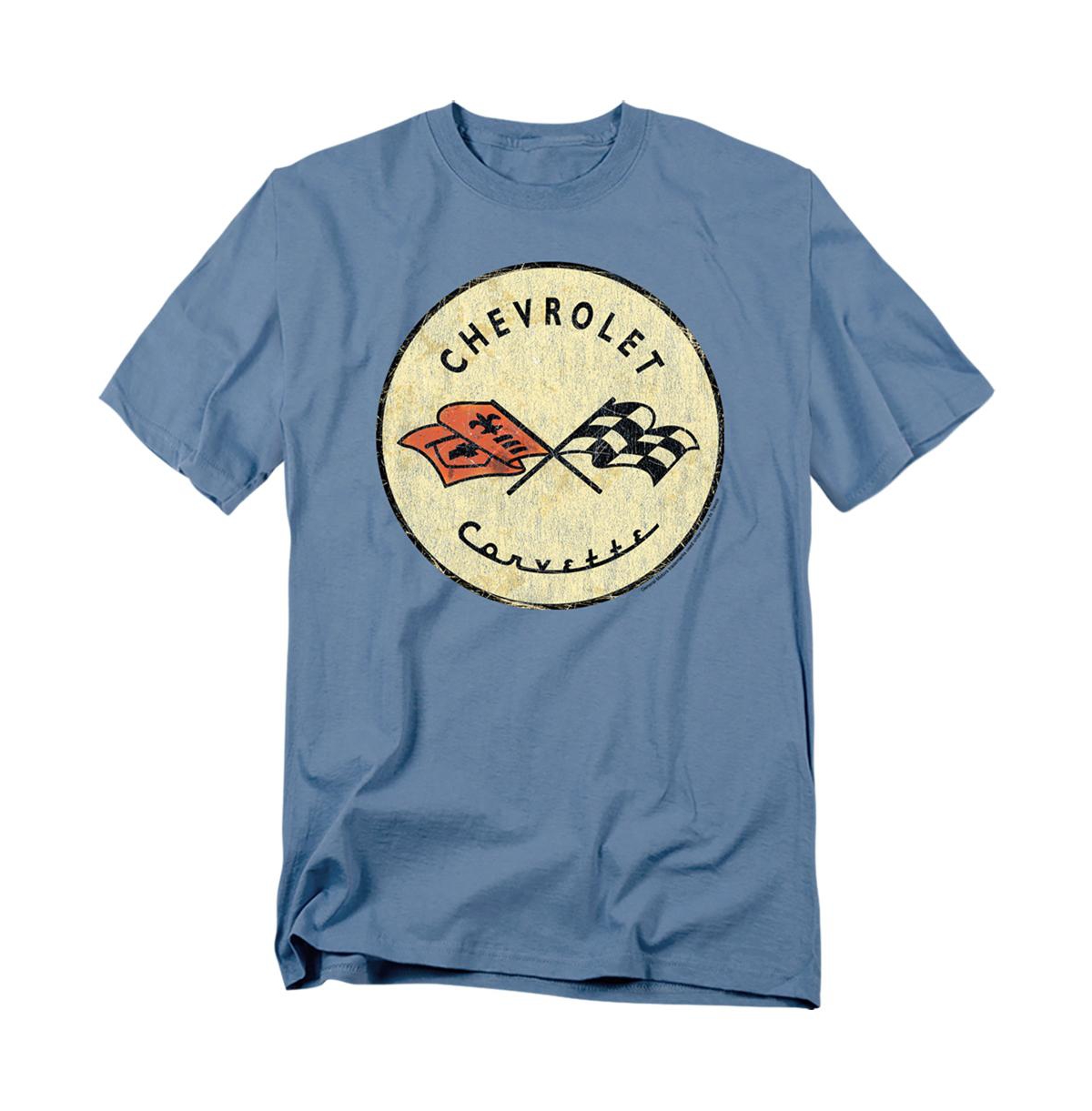 Click here for Mens Chevrolet Old Vette T-Shirt - Carolina blue prices