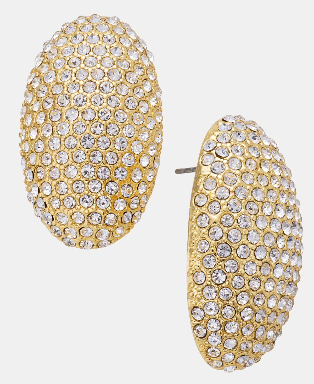 Click here for I.n.c. International Concepts Pave Oval Drop Earri... prices