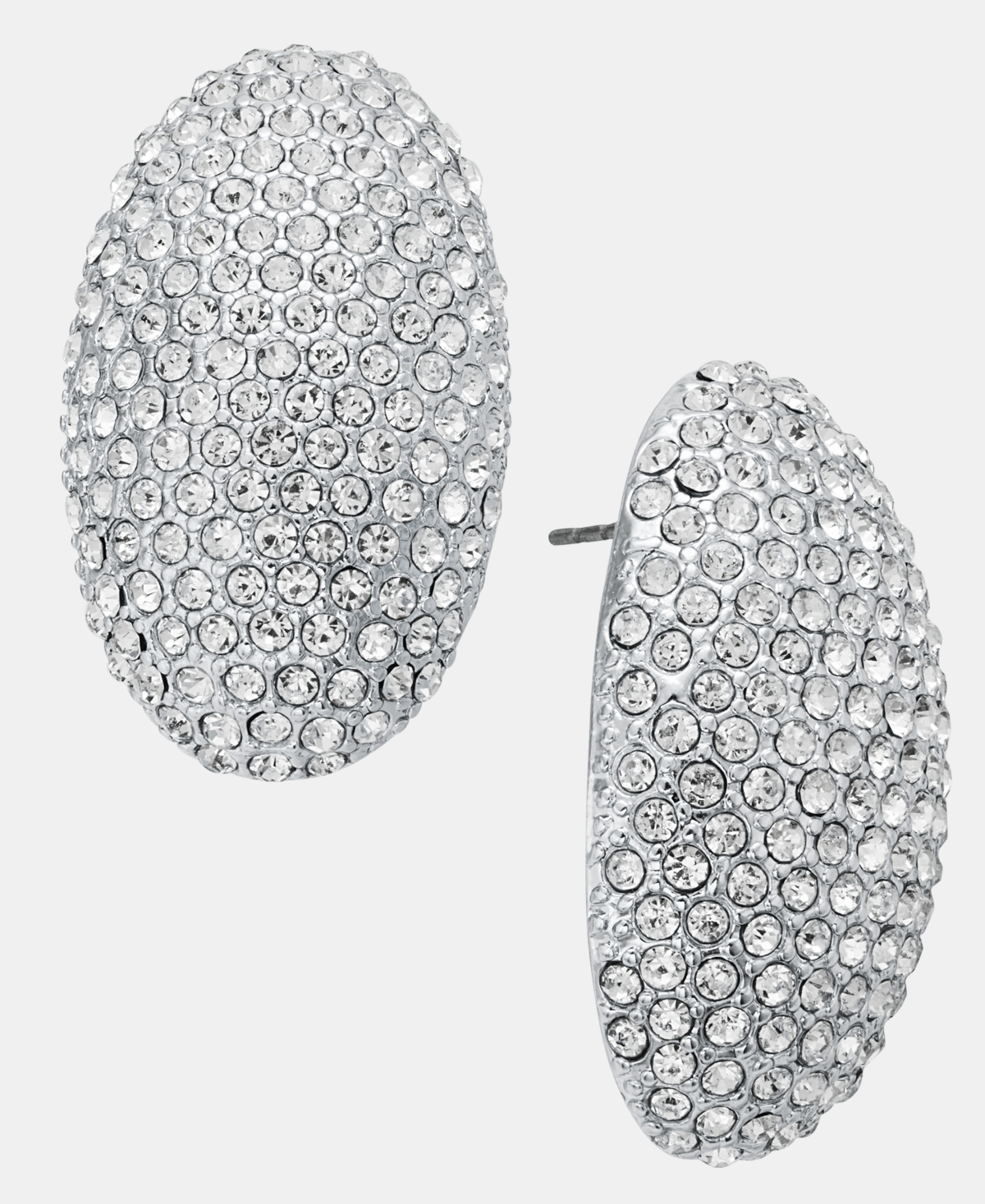 Click here for I.n.c. International Concepts Pave Oval Drop Earri... prices
