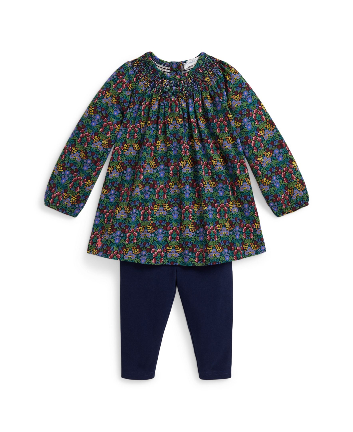 Click here for Polo Ralph Lauren Baby Girls 2-Piece Floral Jersey... prices
