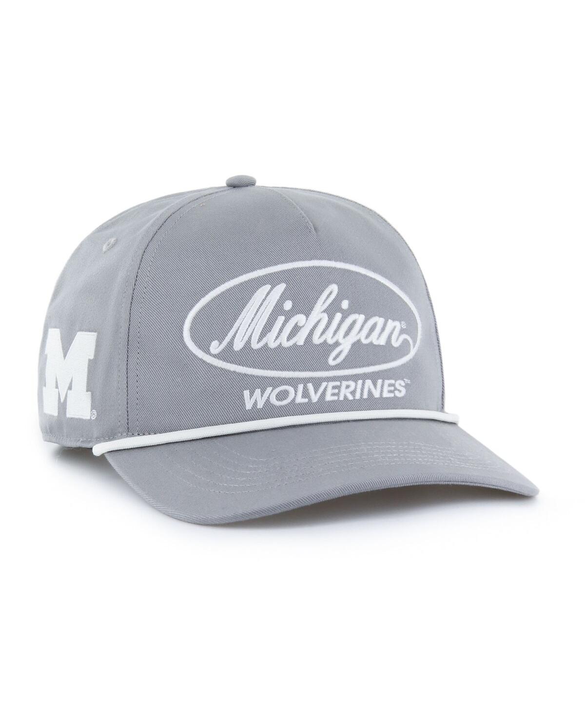 Click here for 47 Brand Mens Gray Michigan Wolverines Contemporar... prices