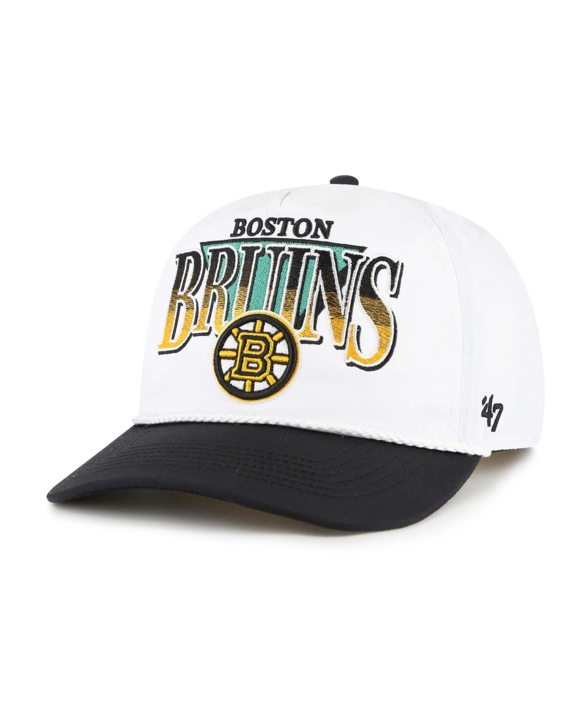 Click here for 47 Brand Mens White/Black Boston Bruins Tribute Hi... prices