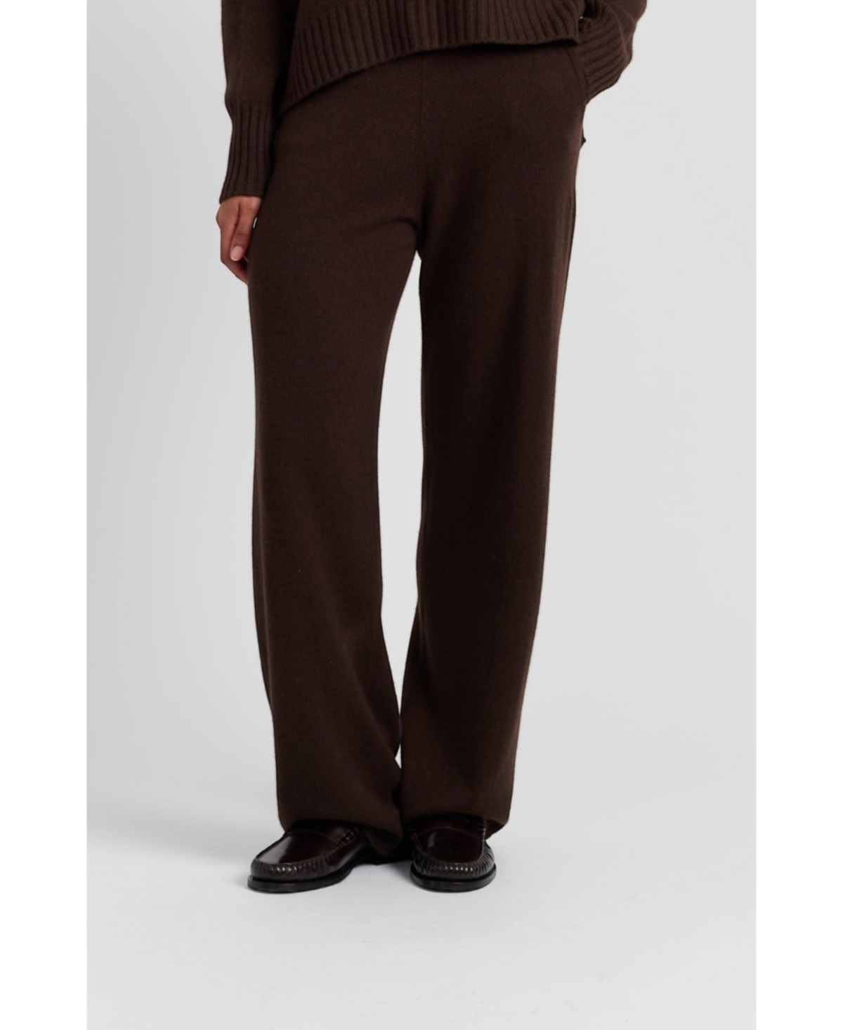 Click here for Chinti & Parker Womens Pure Cashmere Wide Leg Pant... prices