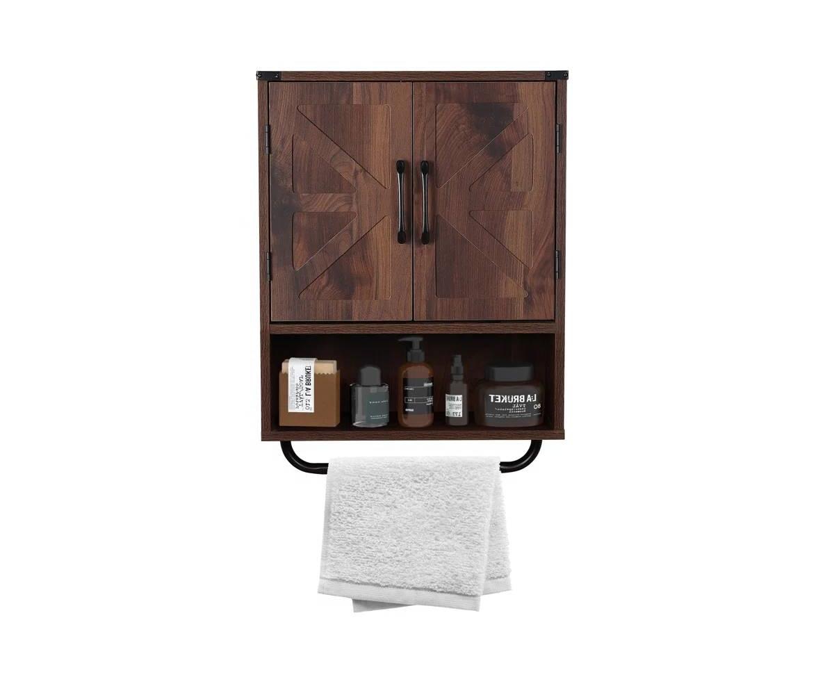 Click here for Slickblue Rustic Farmhouse Bathroom Cabinet with T... prices