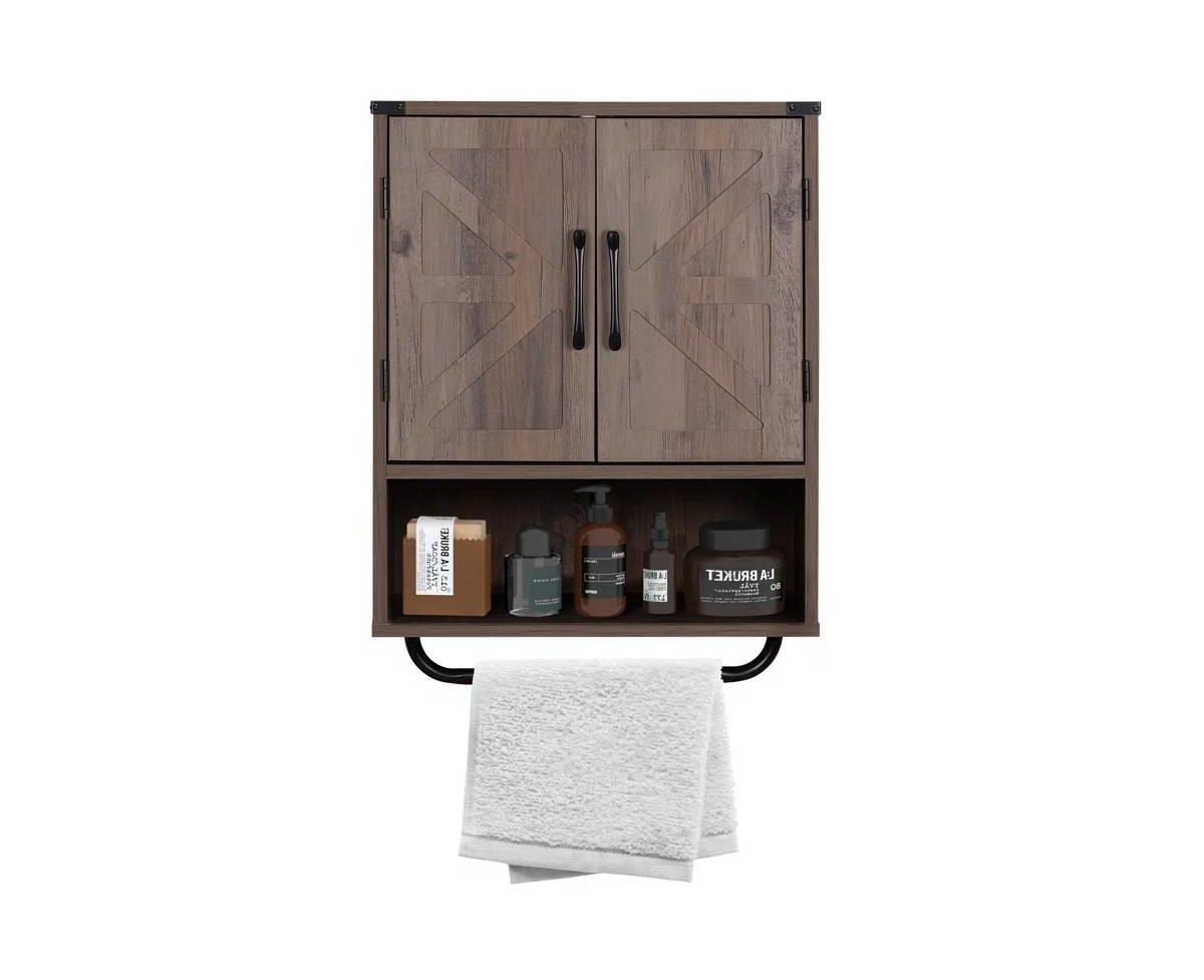Click here for Slickblue Rustic Farmhouse Bathroom Cabinet with T... prices