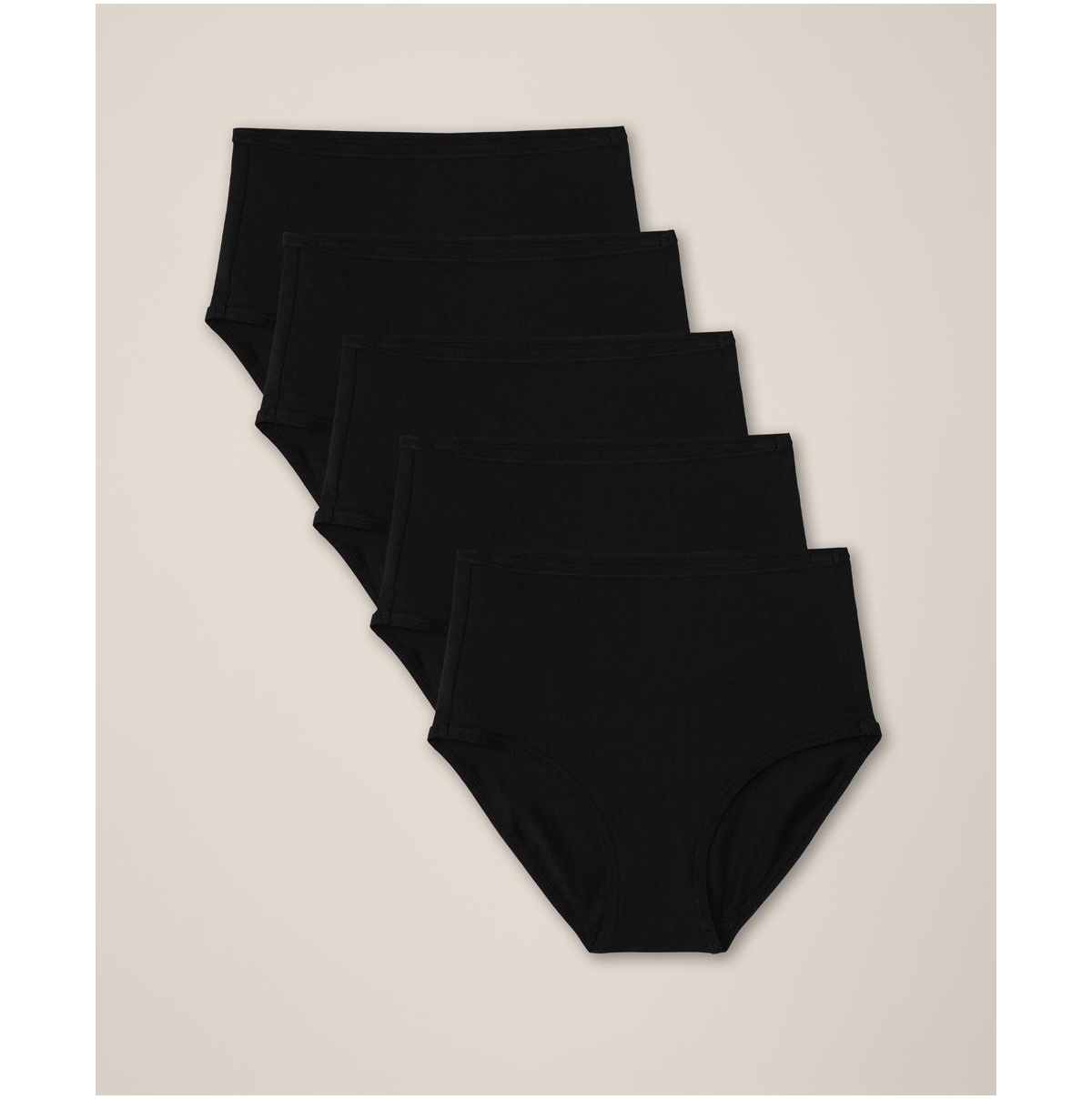 Click here for Everyday High Rise Brief 5-Pack - Black prices