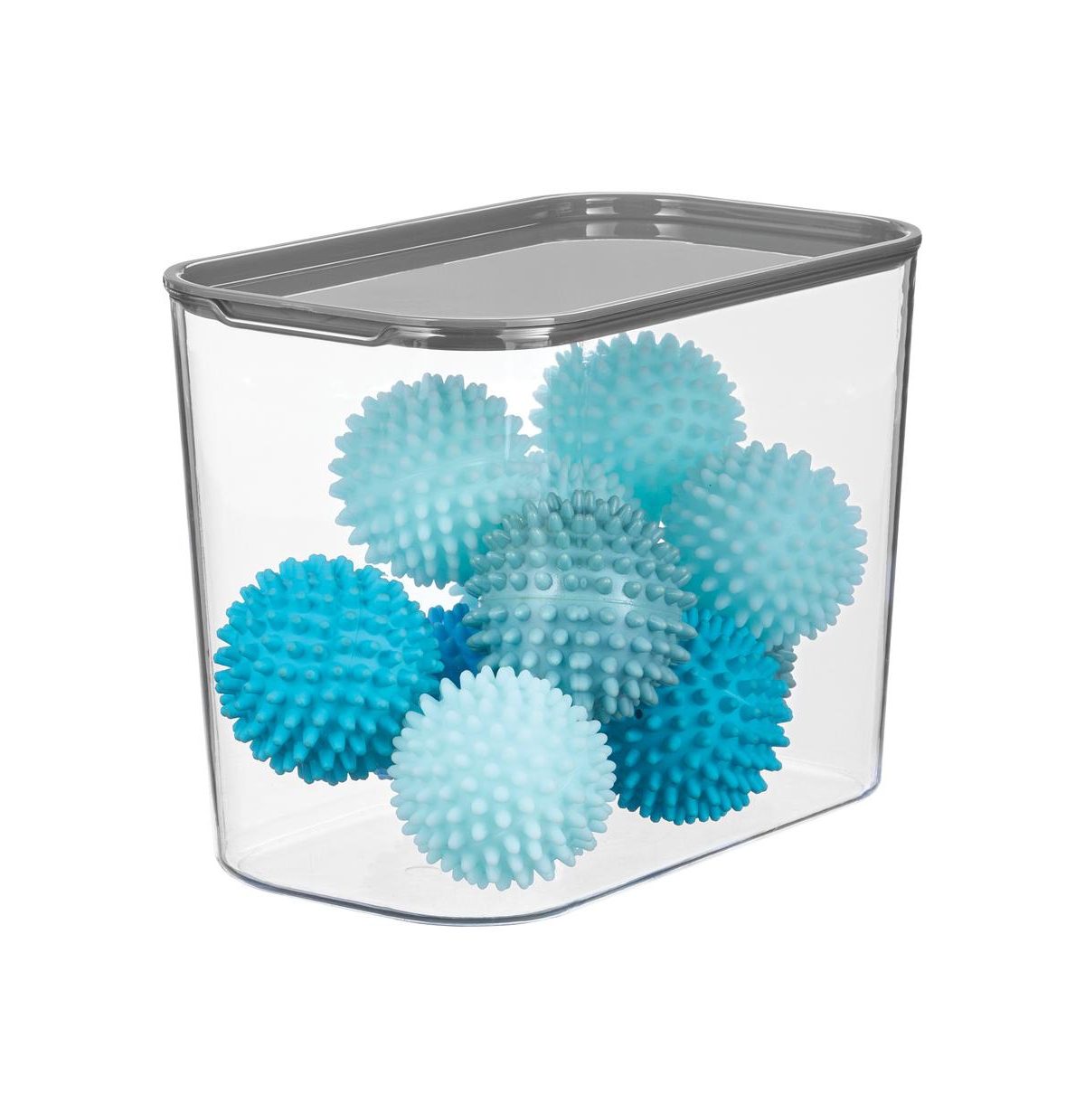 Click here for iDesign Wallspace Tall Inner Bin with Lid - Clear/... prices
