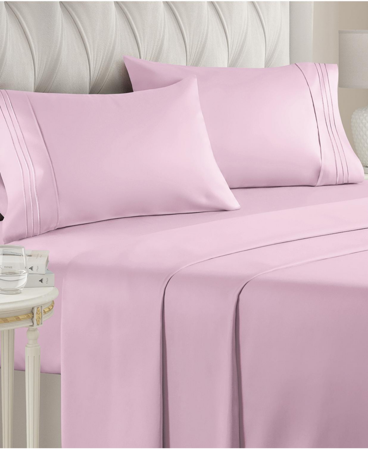 Click here for 4 Piece Deep Pocket Microfiber (Muted  Vibrant  He... prices